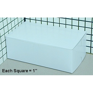 1063CB - 10x6x3 1/2 Cake Box | B & G Paper Products