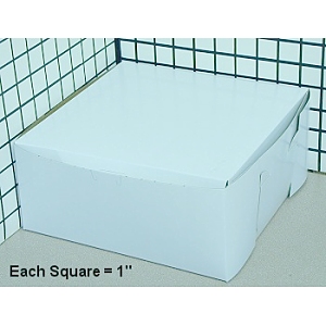 994CB - 9x9x4 Cake Box | B & G Paper Products
