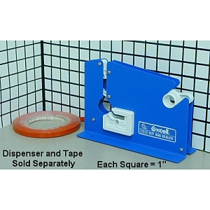 PROTAPE - 3/8" Red Produce Tape 540'/roll | B & G Paper Products